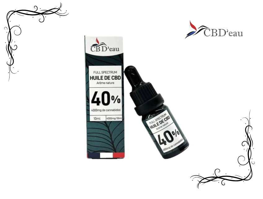 Pourquoi Choisir l’Huile CBD 40% Full Spectrum de CBD